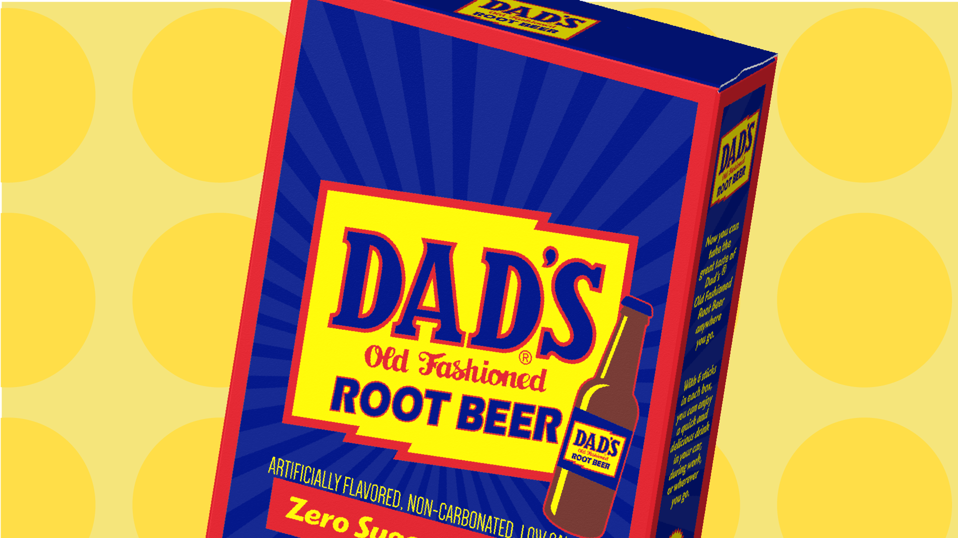Dad's Old-Fashioned Soda Singles to Go Drink Mix Packets – Singles To Go