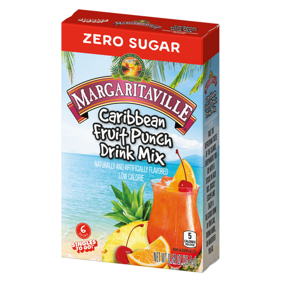 Margaritaville Sugar-Free Margarita Drink Mixes, 6CT – Singles To Go