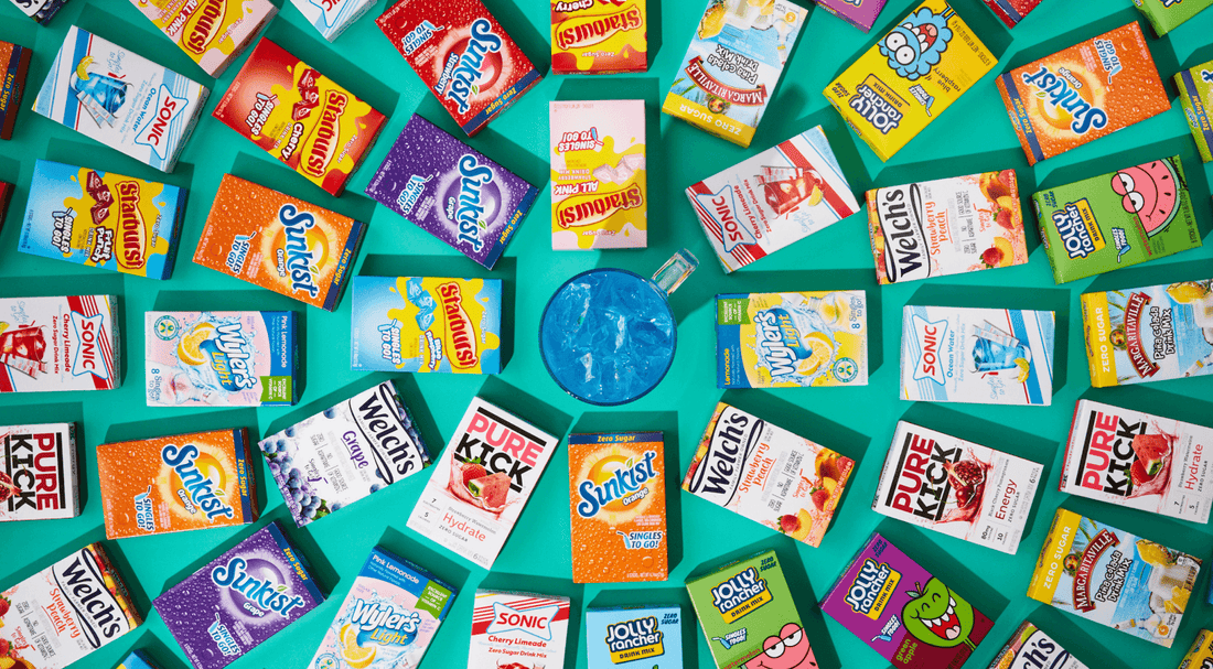 Singles To Go! Drink Mixes - Take Flavor & Hydration EVERYWHERE!
