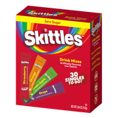 Skittles Singles to Go Powdered Drink Mix Flavors, 6 & 30CT – Singles To Go