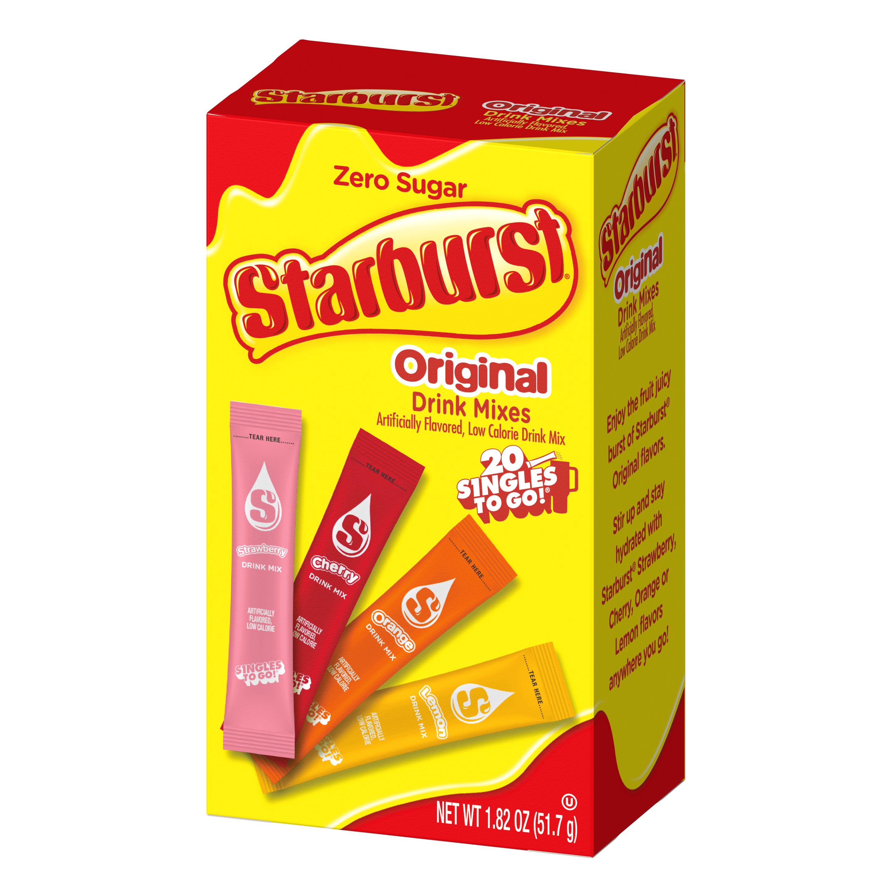 Starburst Singles To Go: Bursting with Flavor Anytime, Anywhere!