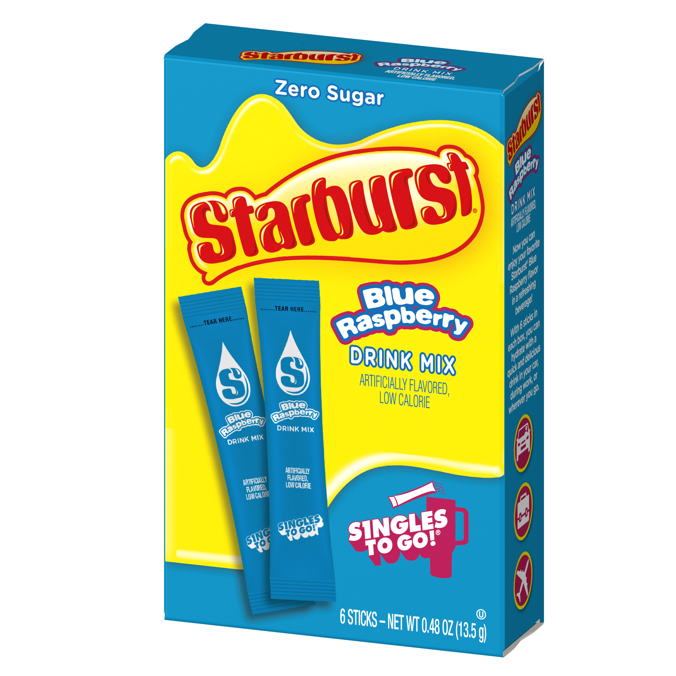 Starburst Singles To Go: Bursting with Flavor Anytime, Anywhere!