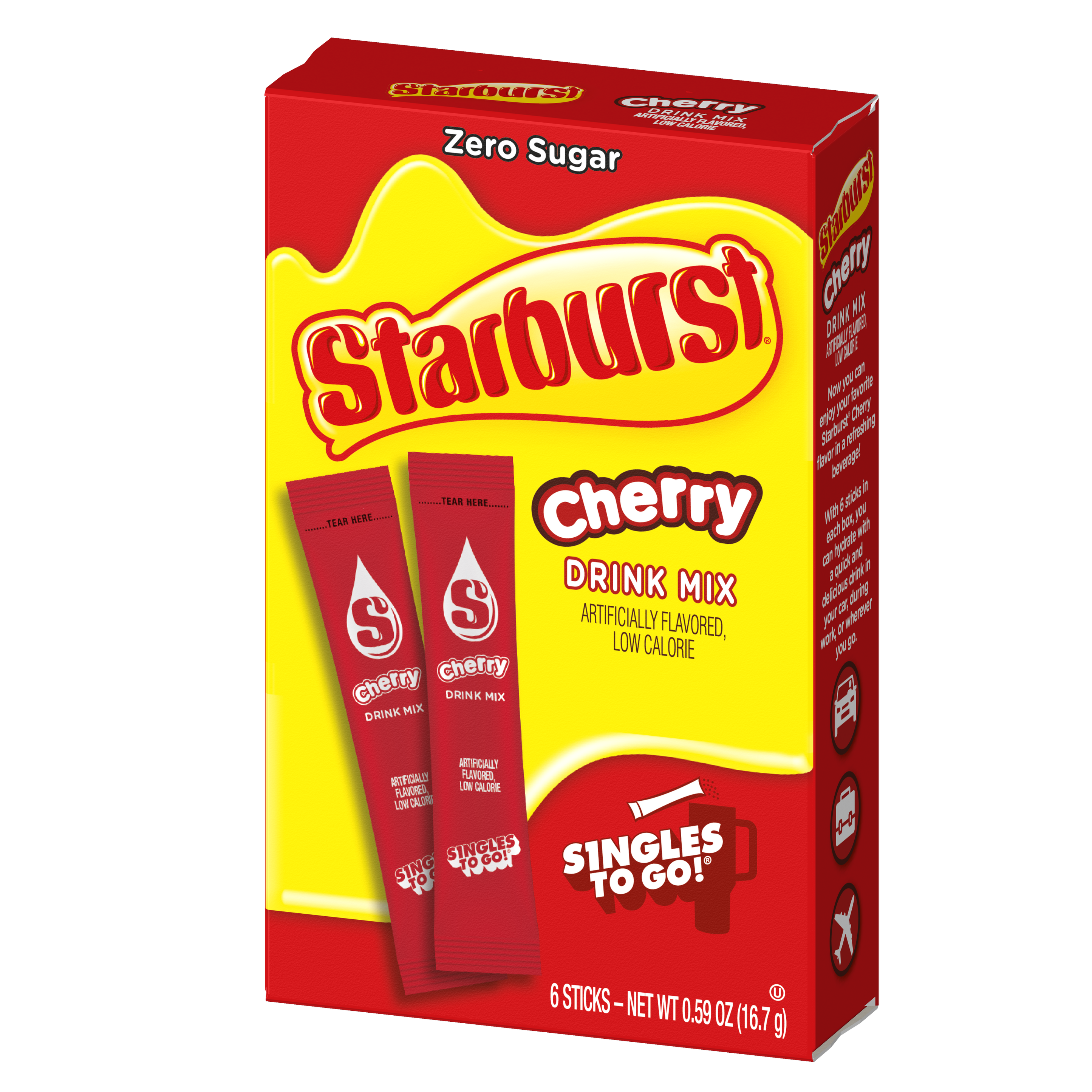 Starburst Singles To Go: Bursting with Flavor Anytime, Anywhere!