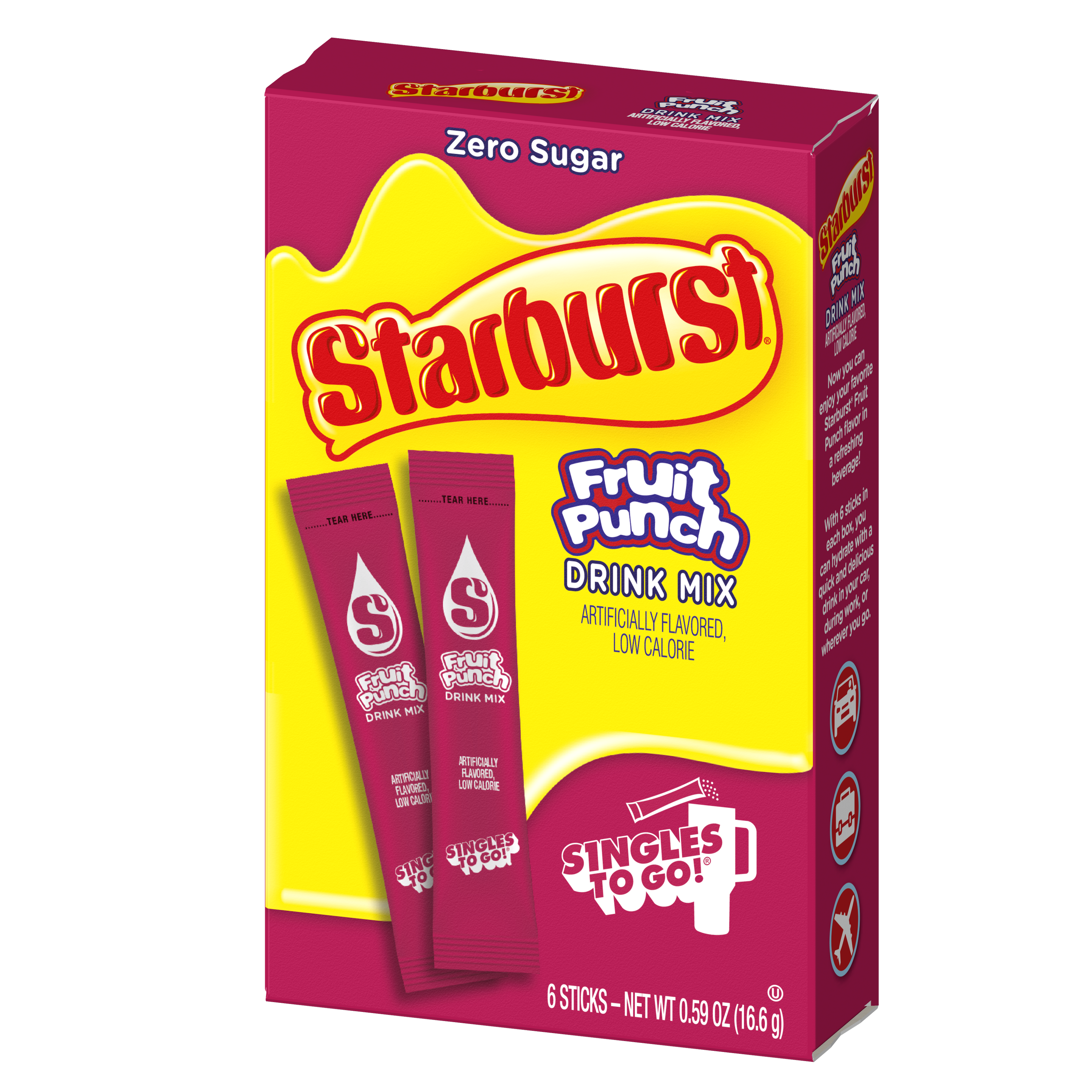 Starburst Singles To Go: Bursting with Flavor Anytime, Anywhere!
