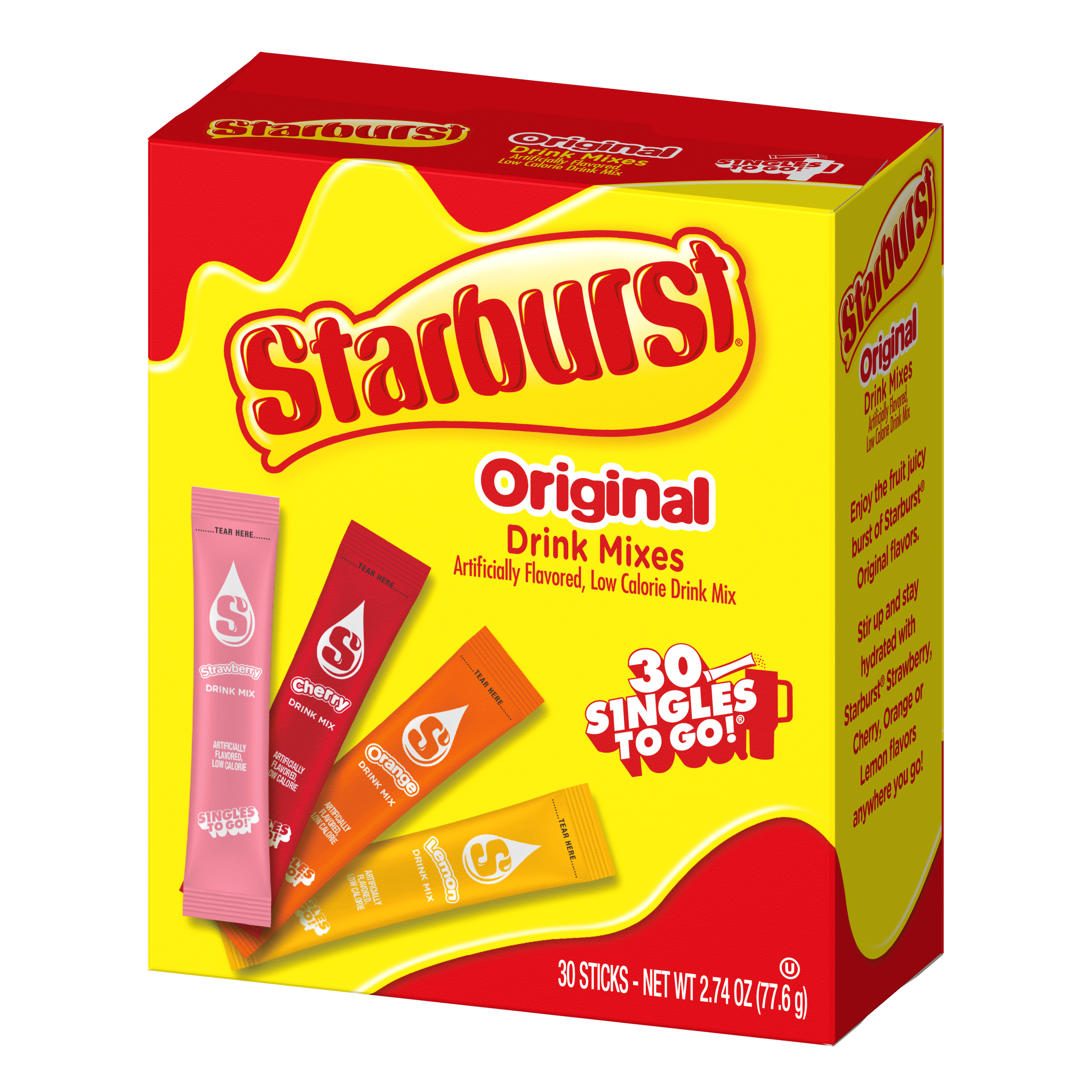 Starburst Singles To Go: Bursting with Flavor Anytime, Anywhere!