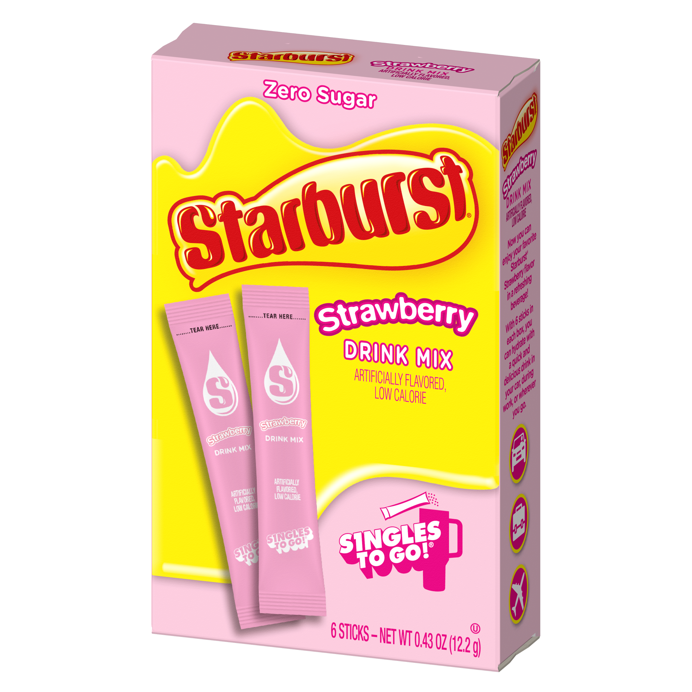 Starburst Singles To Go: Bursting with Flavor Anytime, Anywhere!