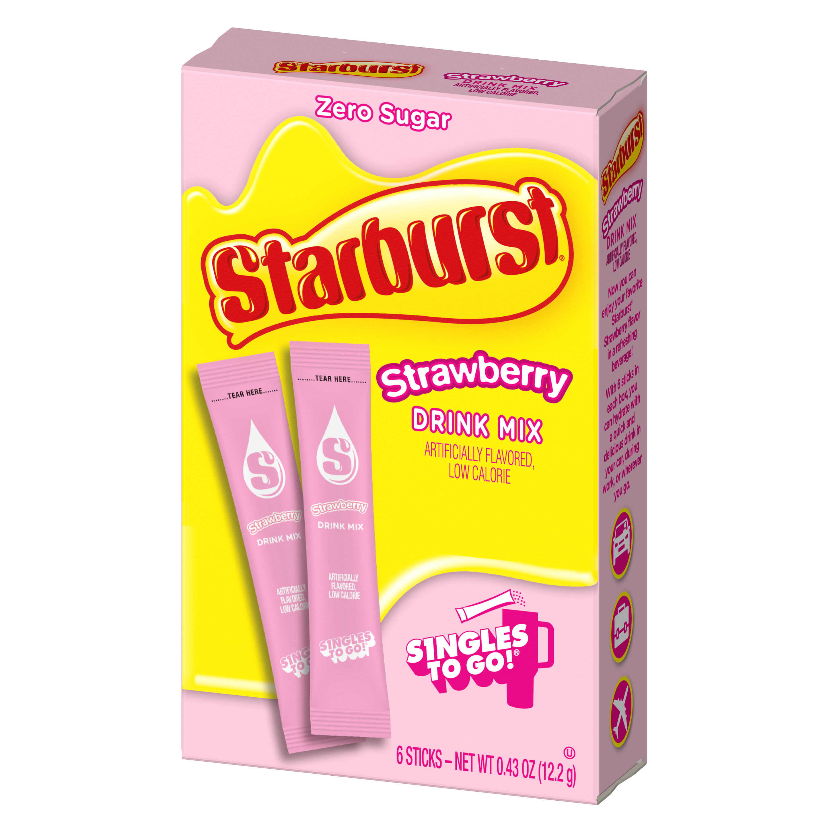 Starburst Singles To Go: Bursting with Flavor Anytime, Anywhere!