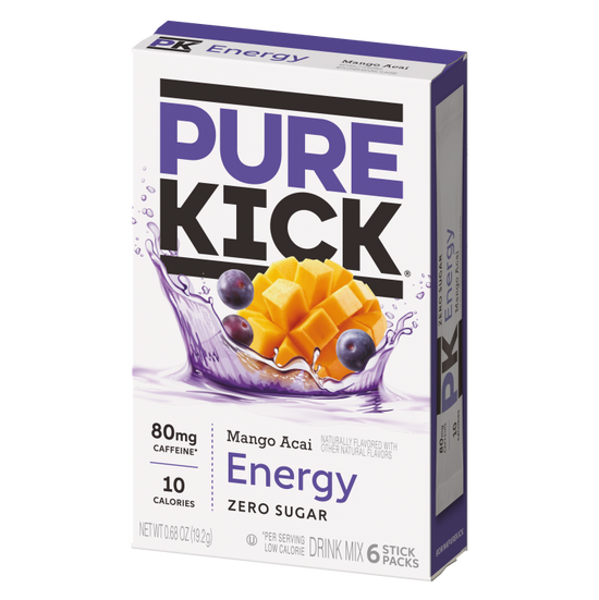 Pure Kick Energy & Hydration Drink Mixes, 6CT – Singles To Go