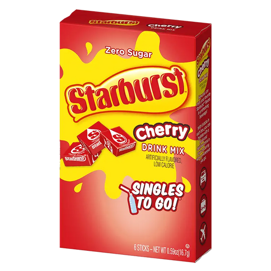Starburst Singles To Go: Bursting with Flavor Anytime, Anywhere!