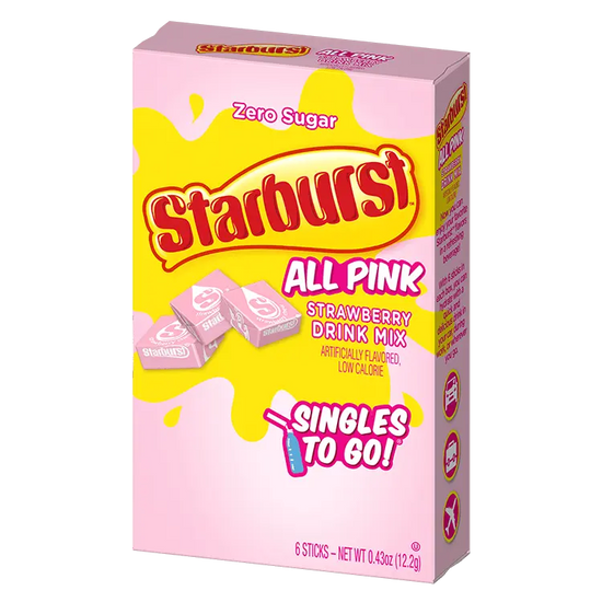 Starburst Singles To Go: Bursting with Flavor Anytime, Anywhere!
