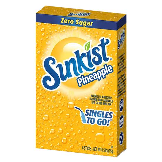 Sunkist Soda Singles to Go Zero-Sugar Powdered Drink Mix – Singles To Go